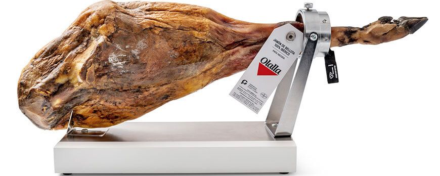 Cómo colocar el jamón en el jamonero | Olalla