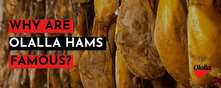 Why are Santa Olalla hams famous?